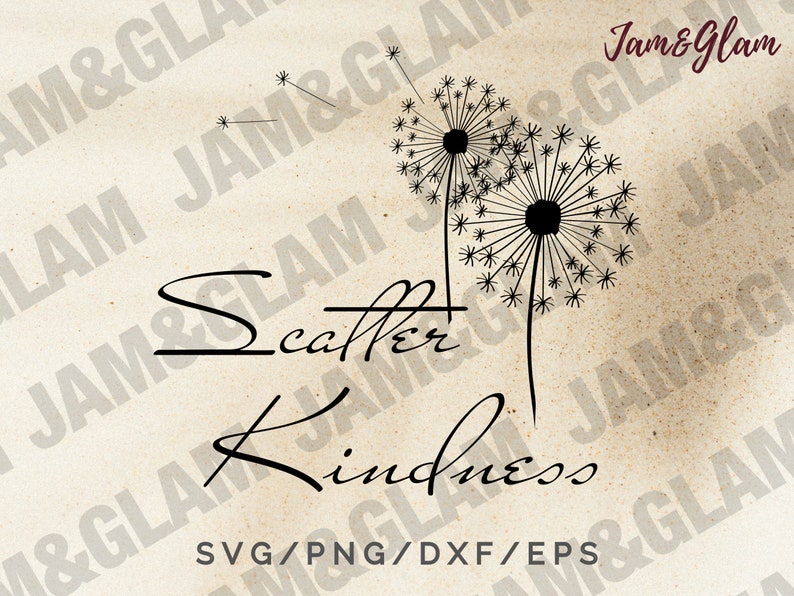 Scatter Kindness svg Motivational SVg Be Kind Svg files for | Etsy