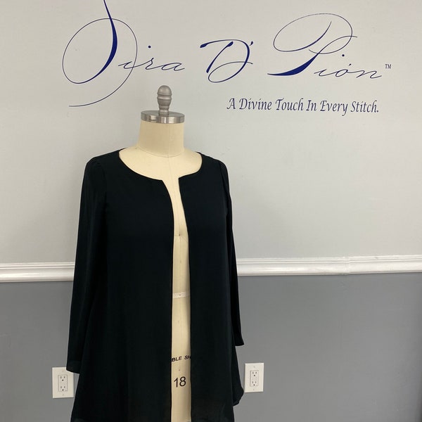 Chiffon Jacket - Etsy