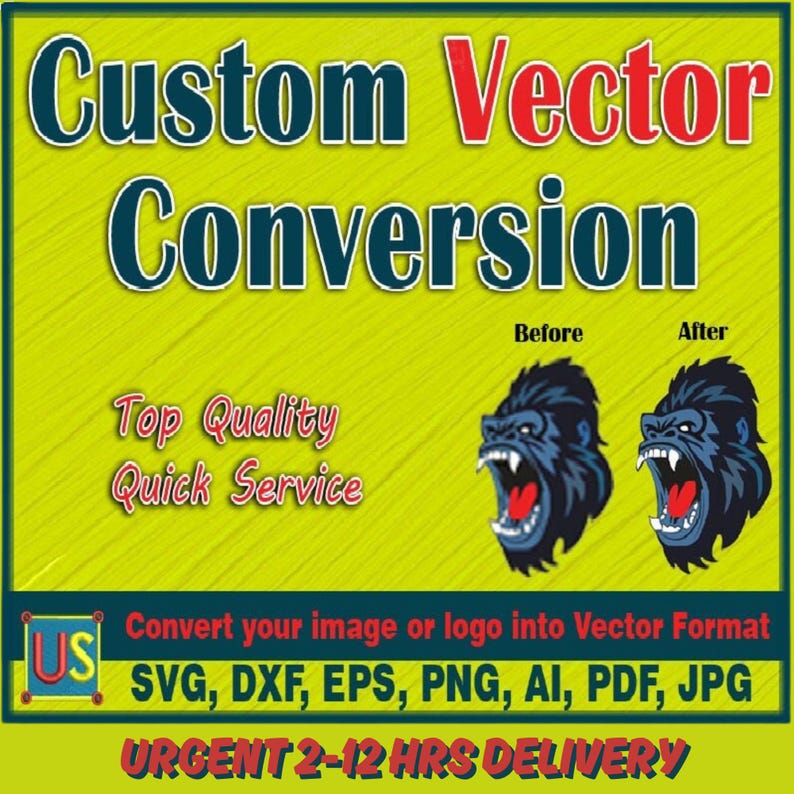 Custom Image to Vector Conversion, SVG Files for Cricut - Etsy