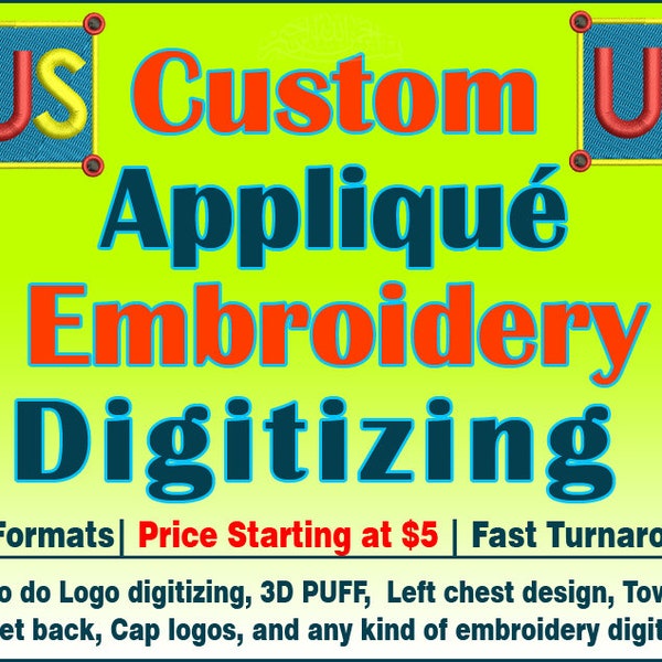 Logo Applique - Etsy