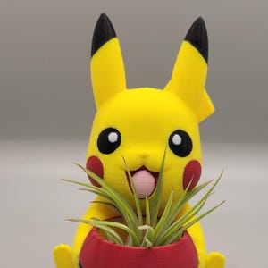 Pikachu Planter - 3D Printed - Etsy