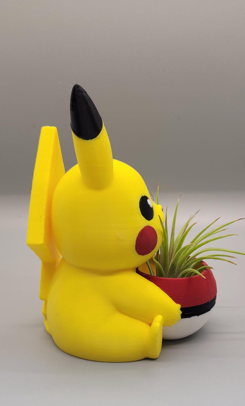 Pikachu Planter - 3D Printed - Etsy