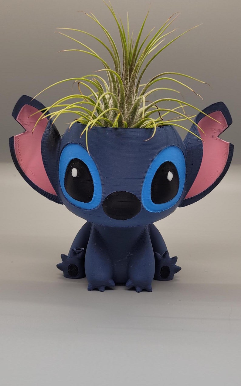 Stitch Planter - 3D Printed - Etsy