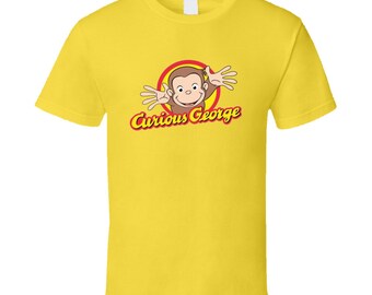 Curious George Adult Shirt - Etsy