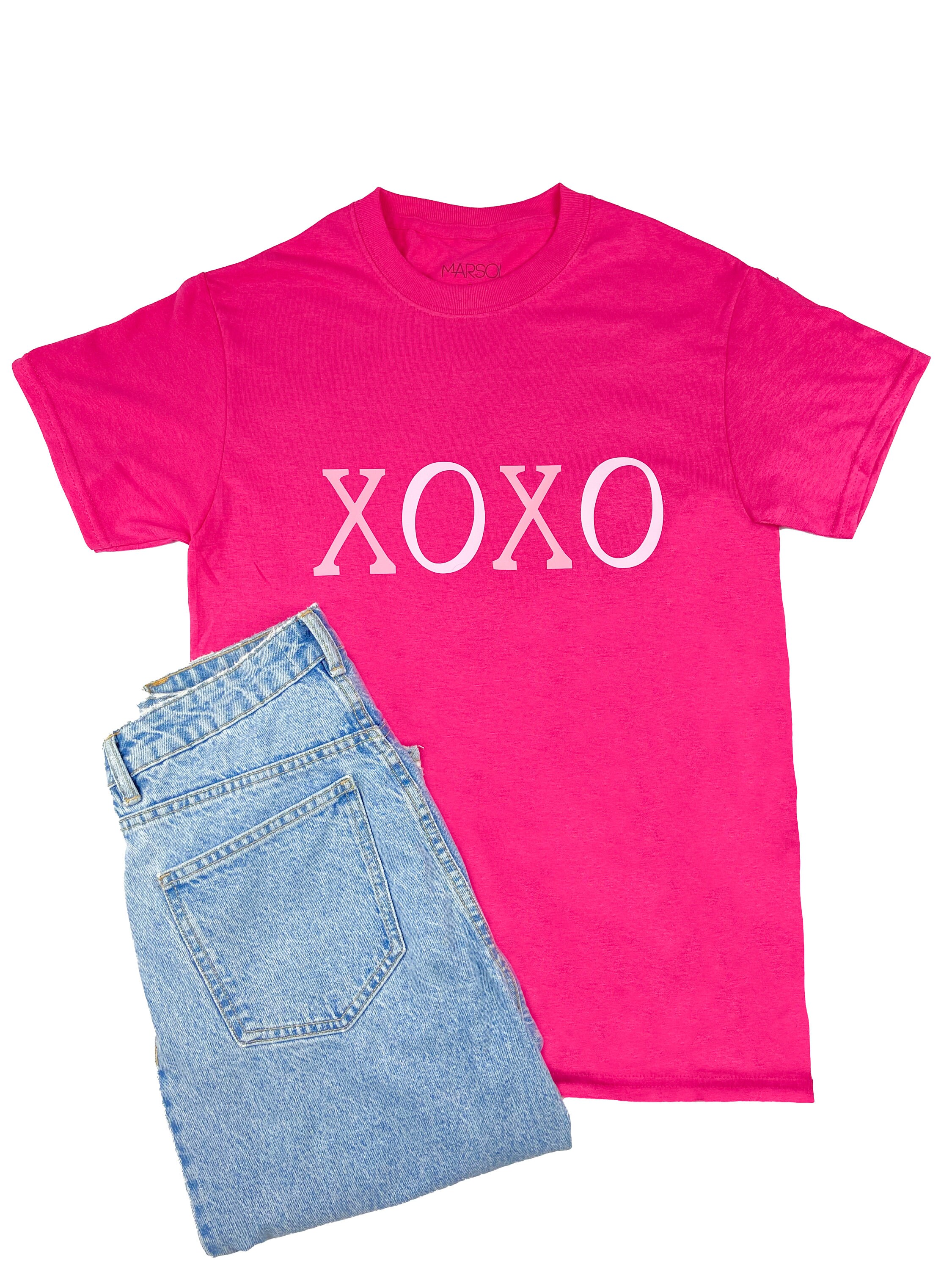 Xoxo Camiseta Camiseta De Mujer Mujer Gráfica Xoxo Gráfica Etsy