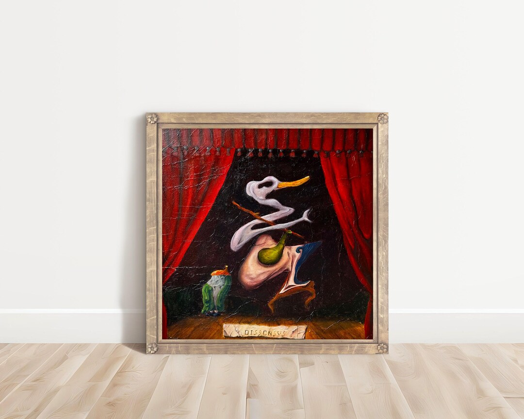 Surreal Art Surrealism Painting Original Artwork Unique Oil Painting ...