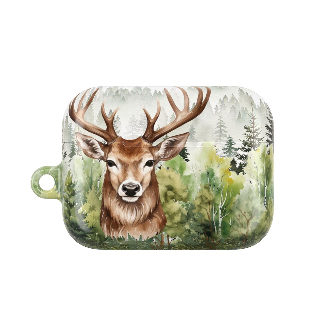Nature-inspired AirPod Pro Gen 2 Case | Forest Deer Design,wildlife ...