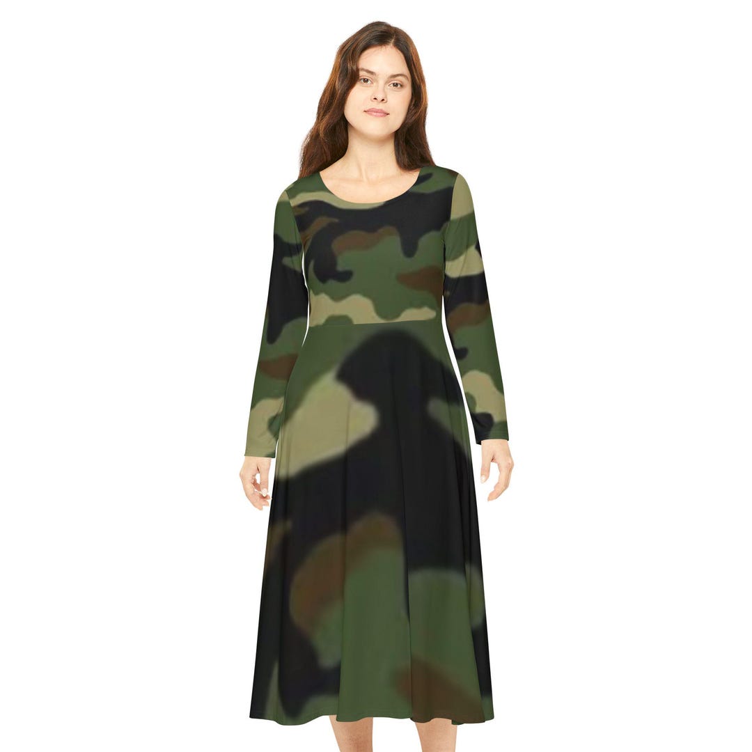 Dance Dress, Army Camouflage Dress for Women, Combat Ready, Army Lady ...