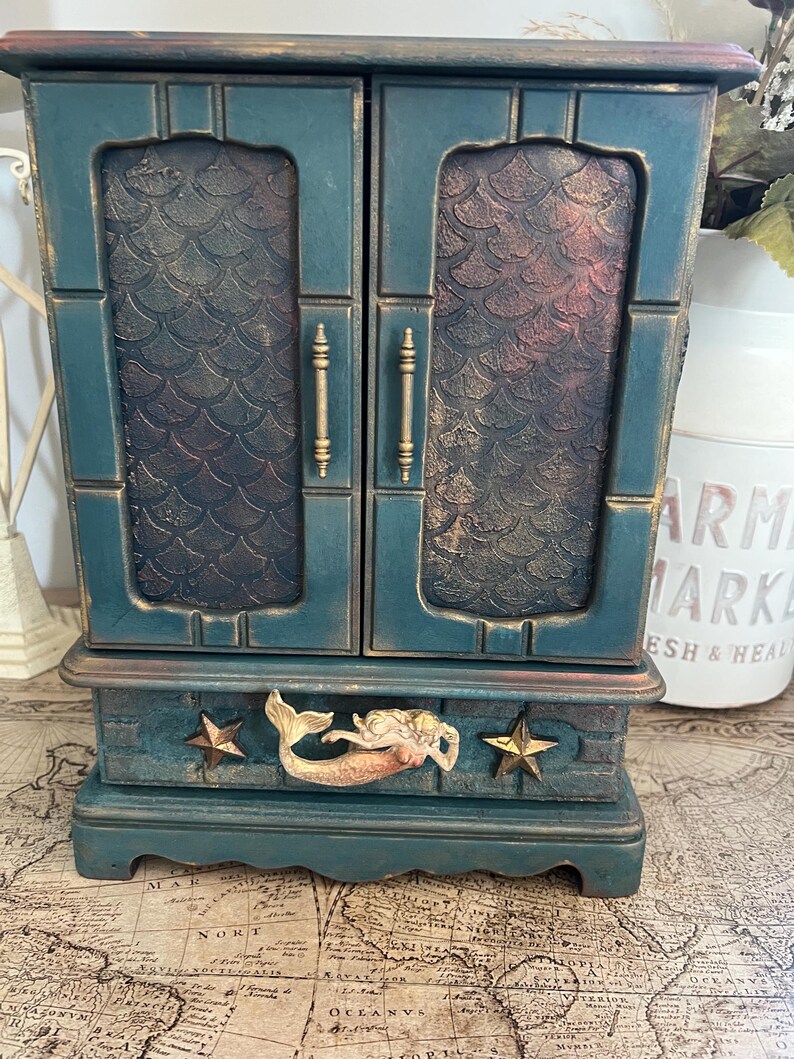 Mermaid Jewelry Box - Etsy