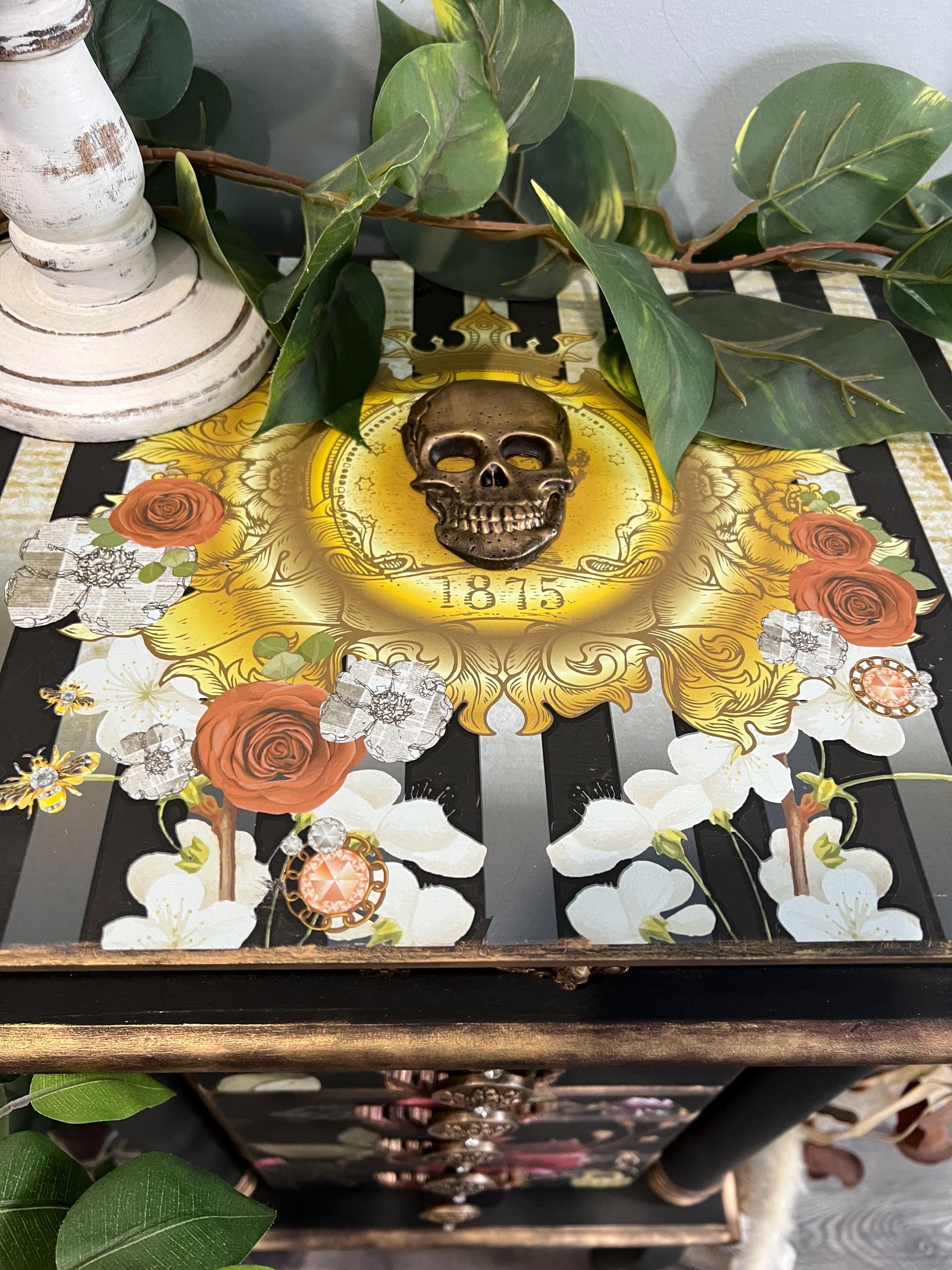 Goth-steampunk Jewelry Armoire - Etsy