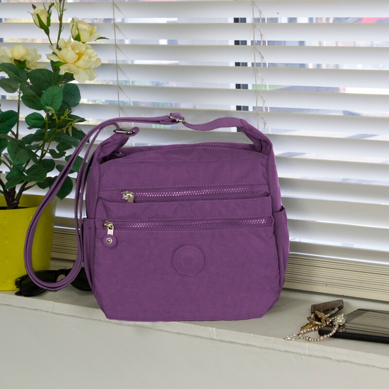 Purple Handbag - Etsy