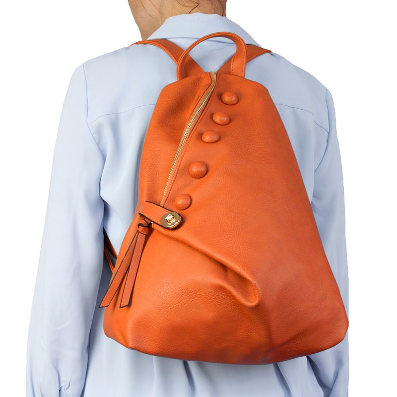 Leather Pu Backpack - Etsy
