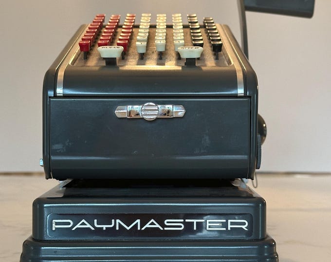 Vintage Paymaster 7000 a Vintage Check Writing System - Etsy
