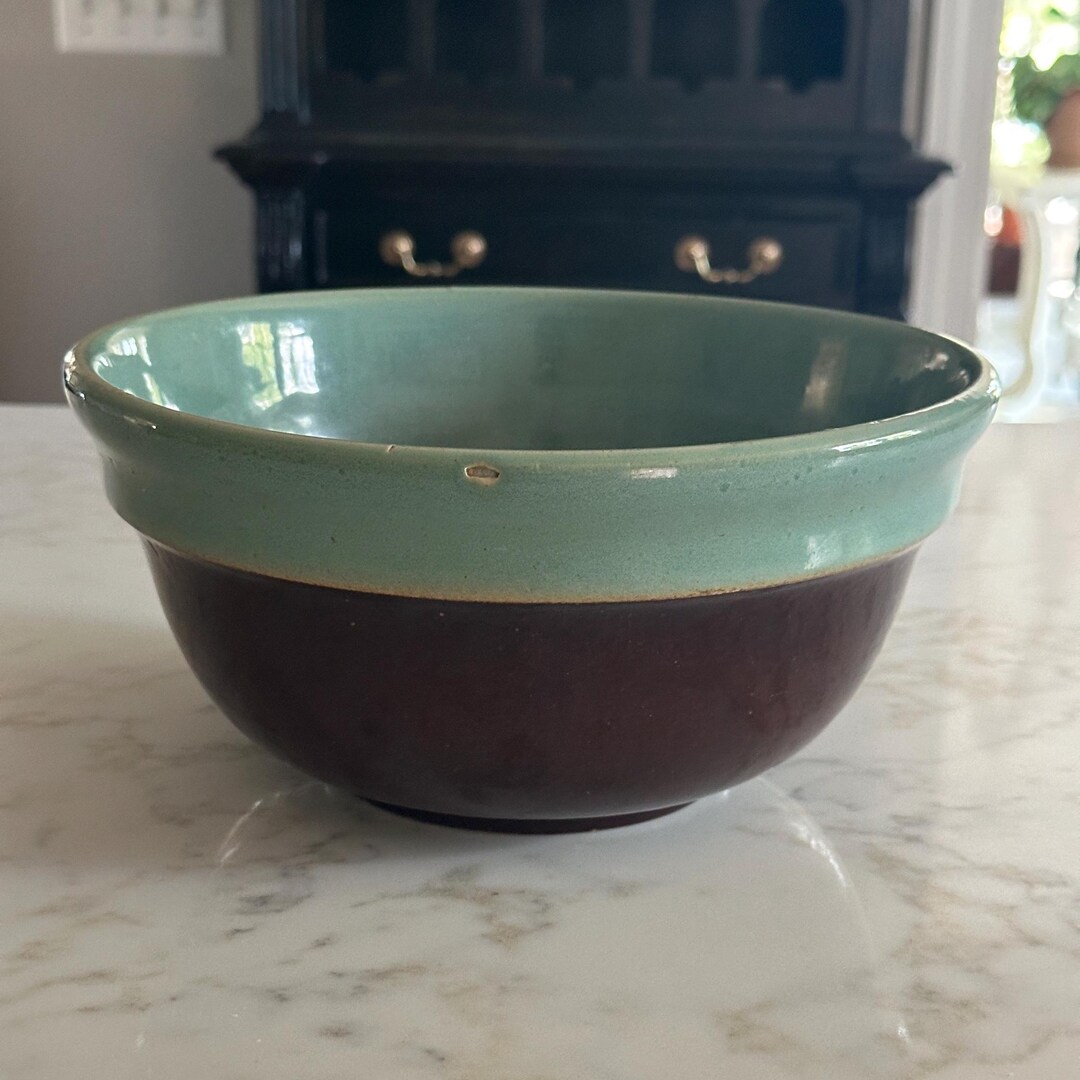 Vintage 1940s Red Wing Provincial Oomph Mixing Bowl - Etsy