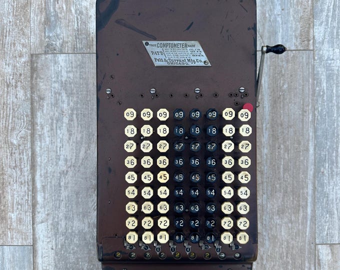 Antique 1914 Comptometer A First in the World of Calculators - Etsy