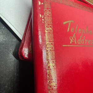 Vintage 5 Piece Set-diary, Address, Photo, Autograph and Appointments ...