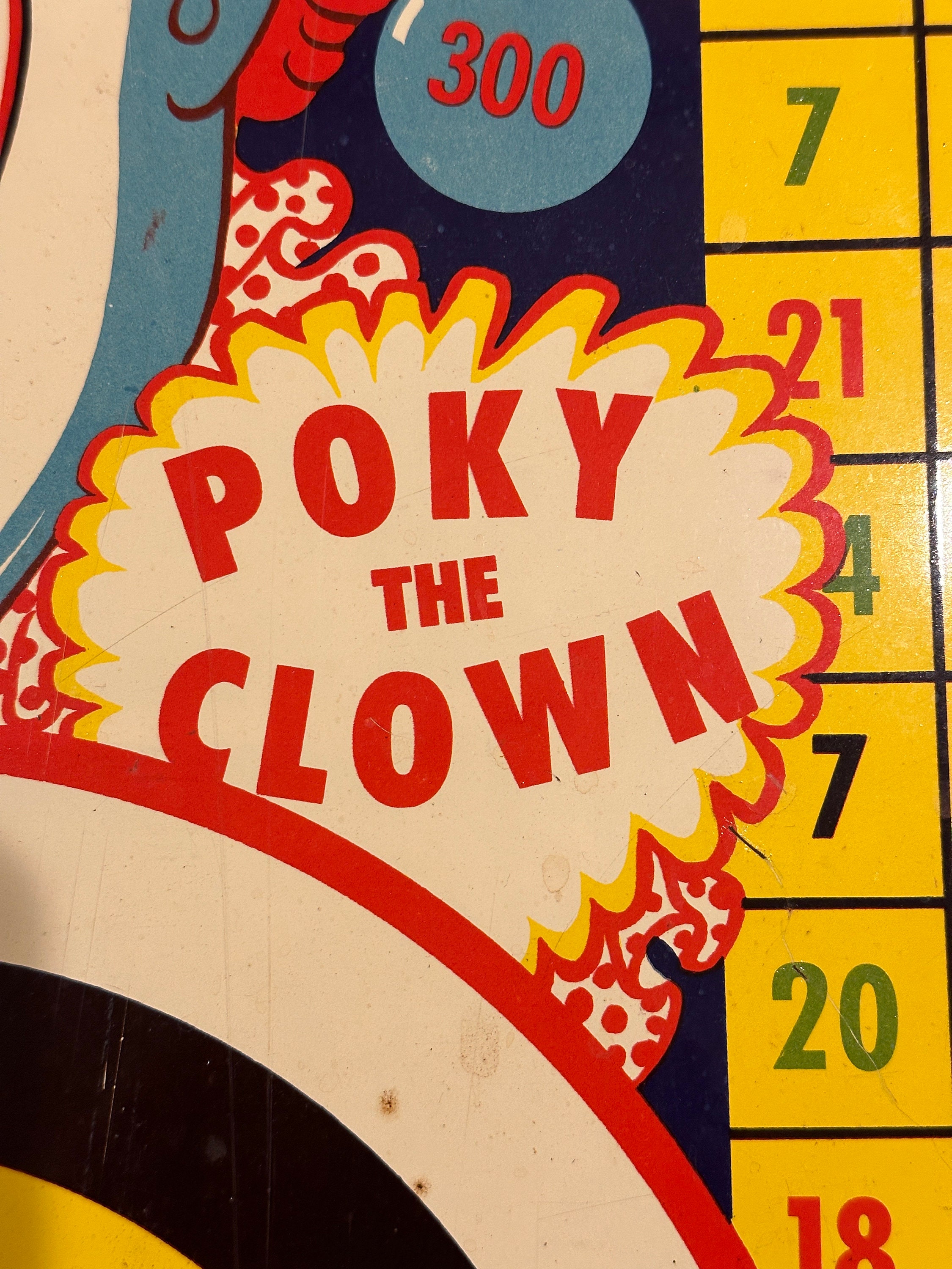 1940s Wyandotte Pokey the Clown Game Board - Etsy