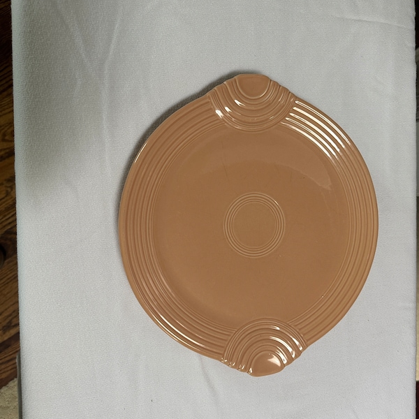 Fiesta Cake Plate - Etsy