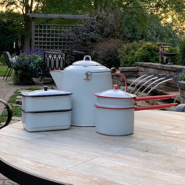 Vintage Enamelware - Etsy