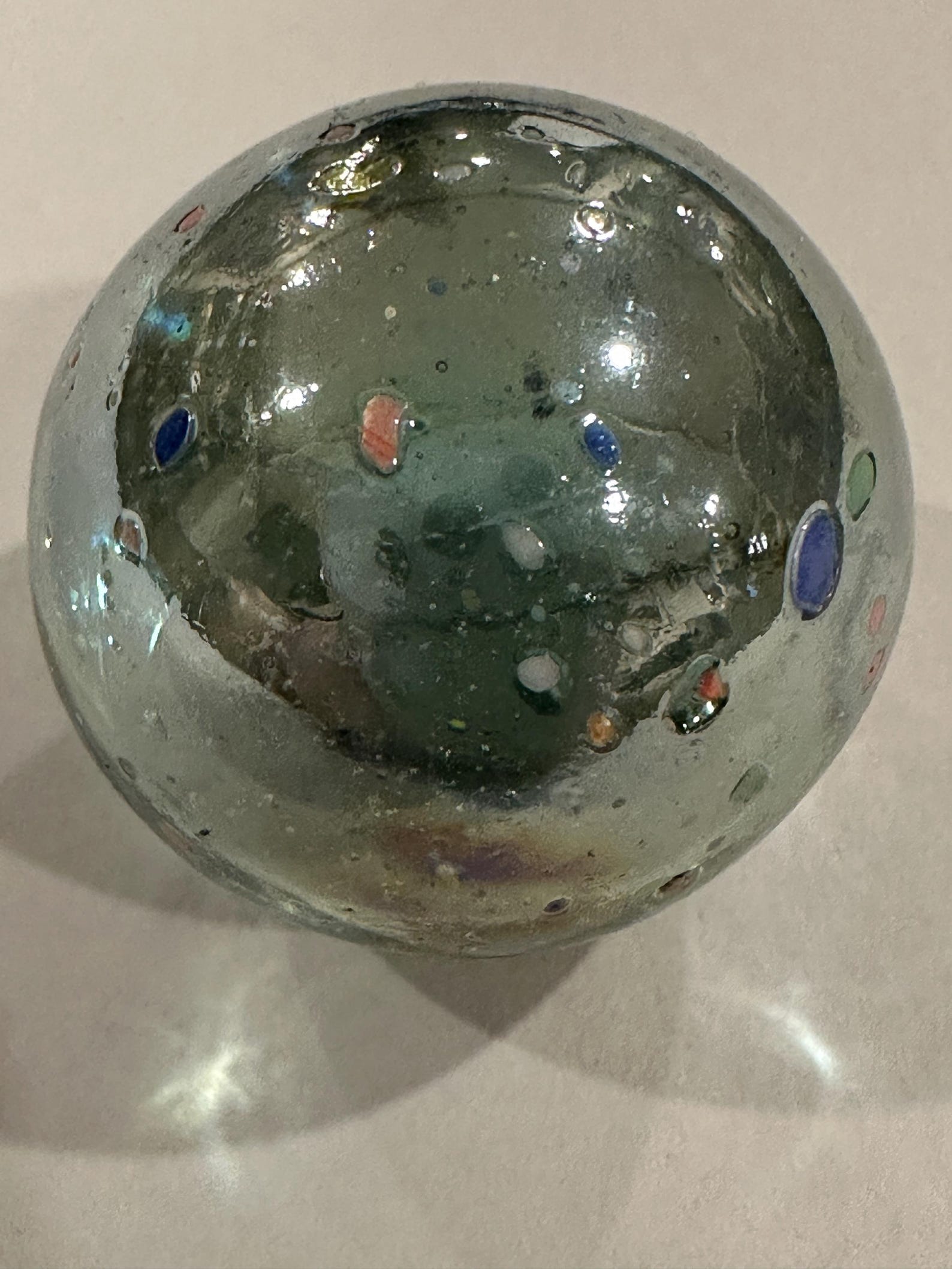 35 Vintage and Modern Iridescent Marbles by Multiple Glass ...