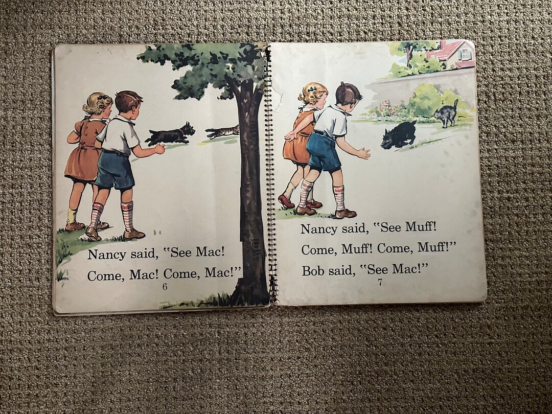 1940s Large Teachers Instructional First Reader our Story Book - Etsy