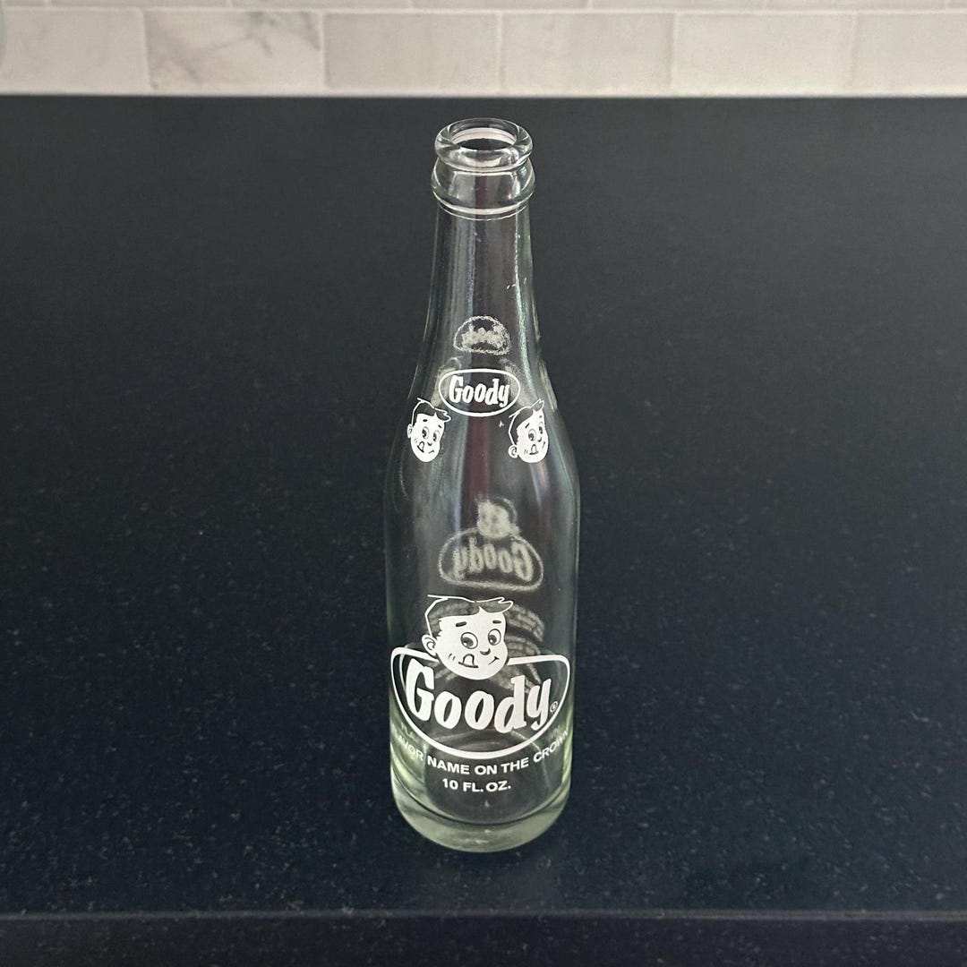 1970s Goody Soda Bottle: Retro Collectible Beverage Graphics - Etsy