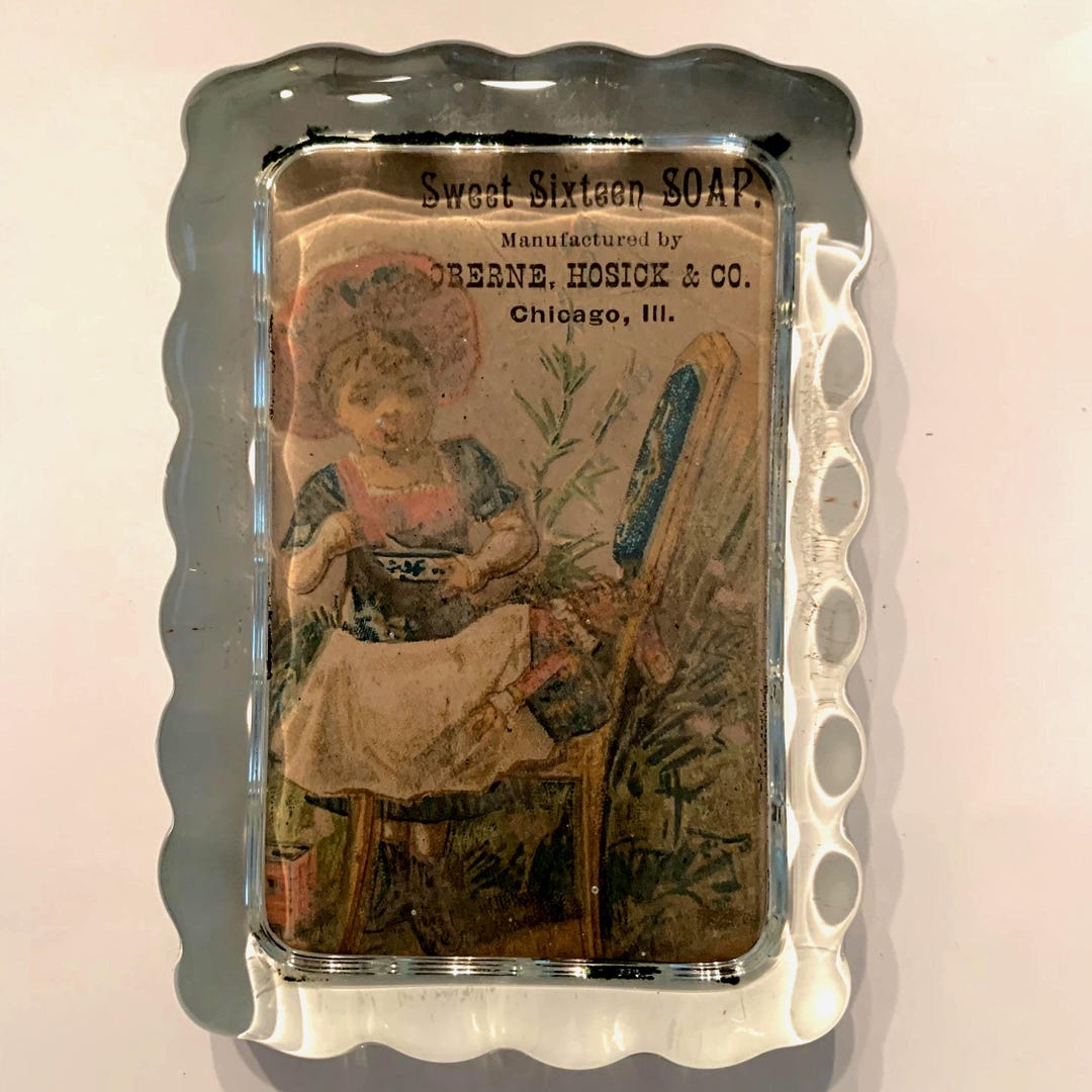 Antique Sweet Sixteen Soap Advertisement Paperweight - Etsy