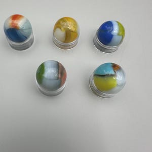 Vintage Vitro Agate Company Marbles Set of 5 Marbles - Etsy