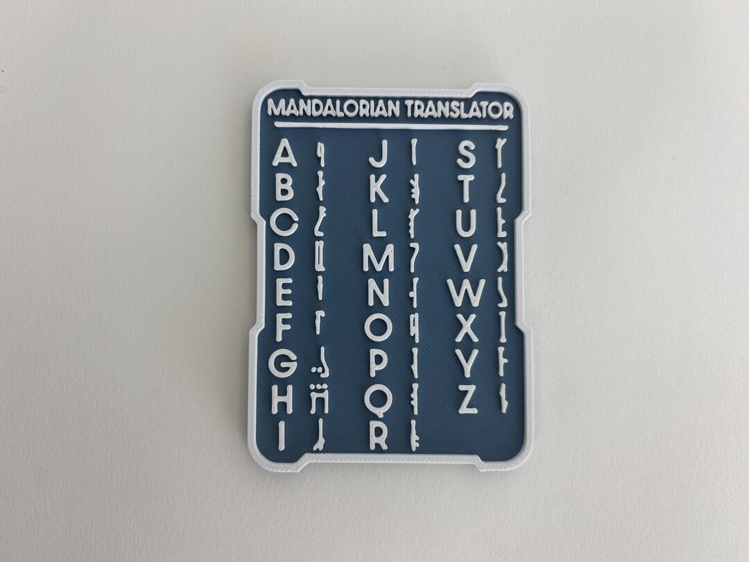 Mandalorian Pocket Translator - Star Wars - Etsy