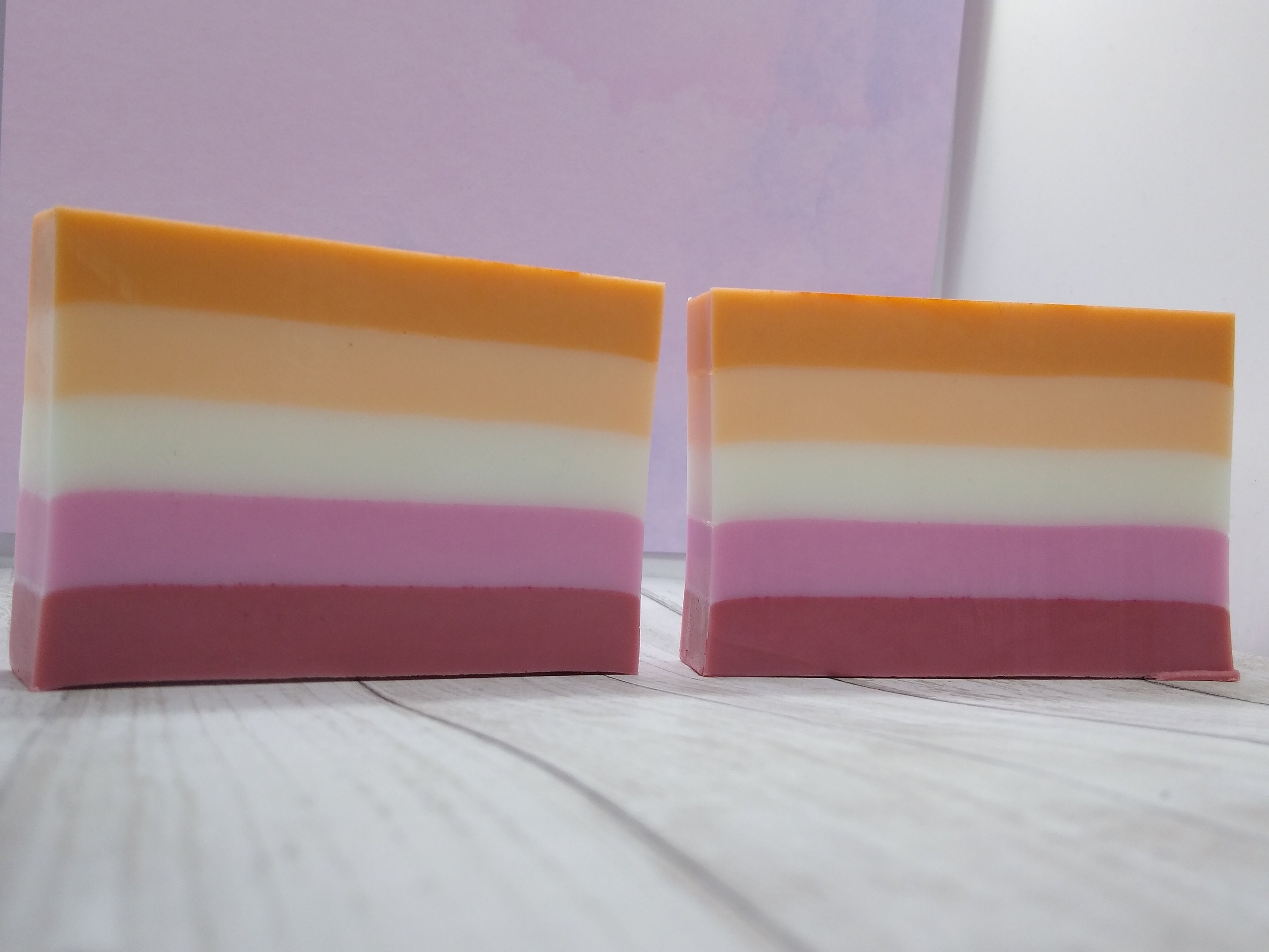 Lesbian Pride Soap Handcrafted, Natural, Vegan, Customizable - Etsy