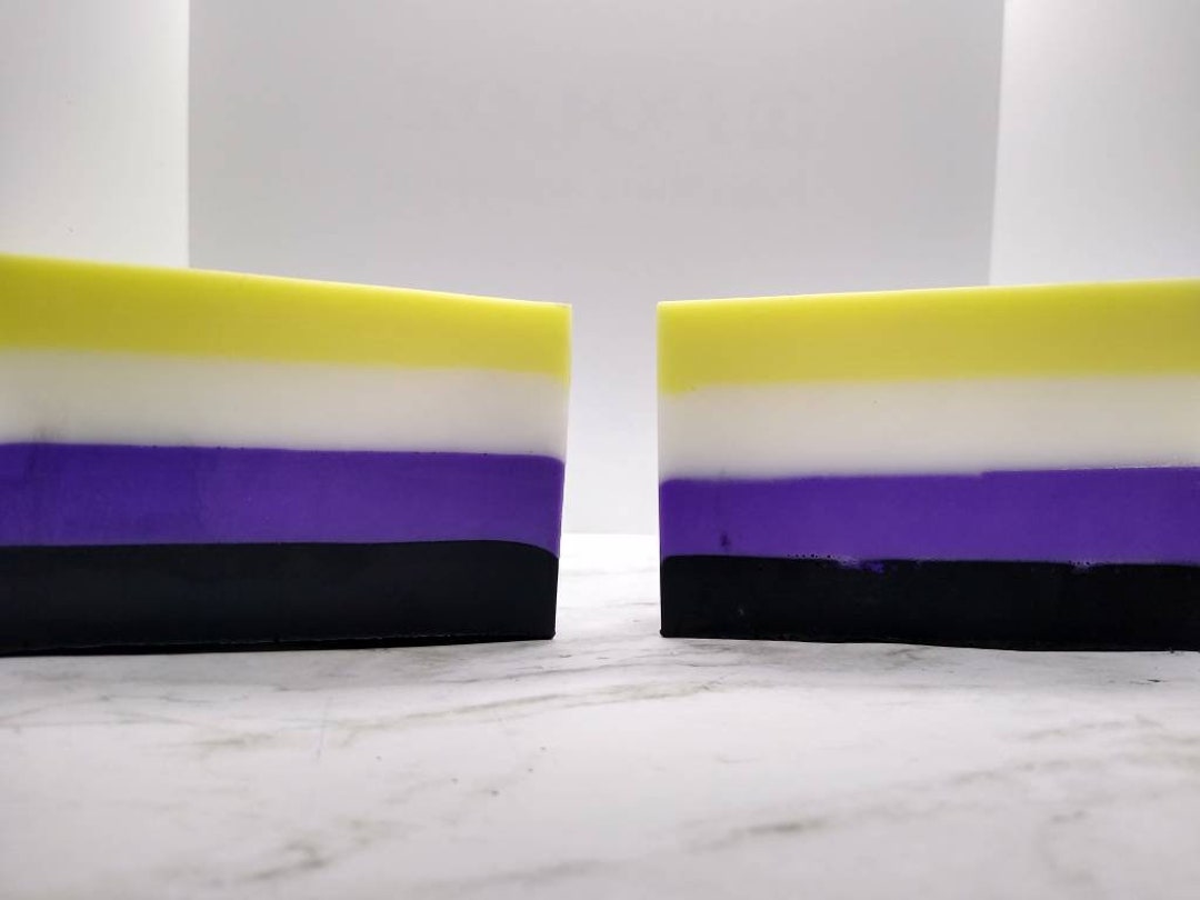 Non-binary Pride Soap - Etsy