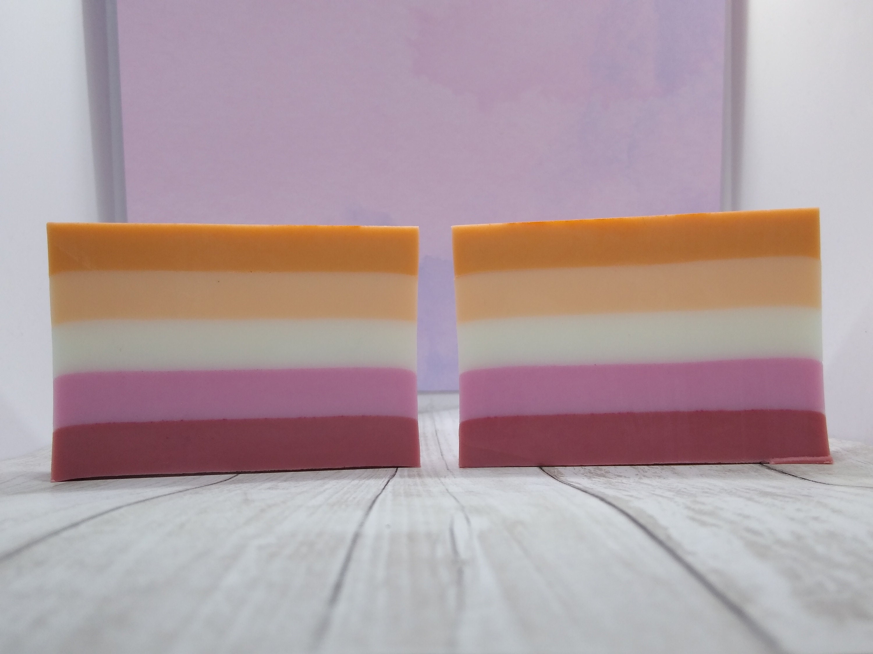 Lesbian Pride Soap Handcrafted, Natural, Vegan, Customizable - Etsy