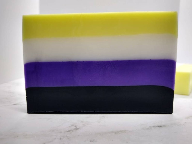 Non-binary Pride Soap - Etsy