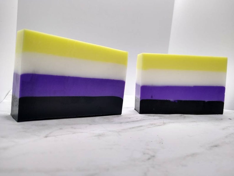 Non-binary Pride Soap - Etsy