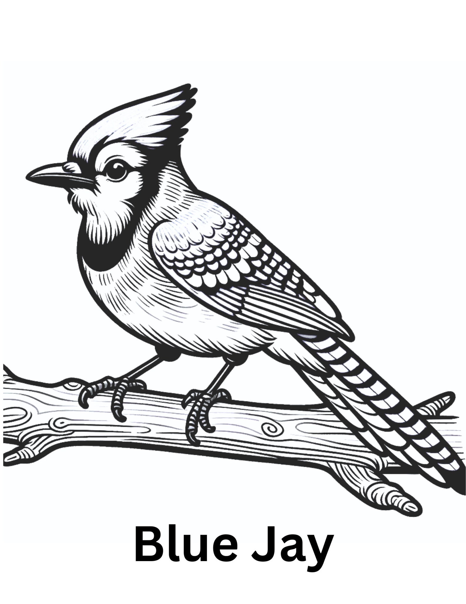 10 Bird Coloring Pages - Etsy