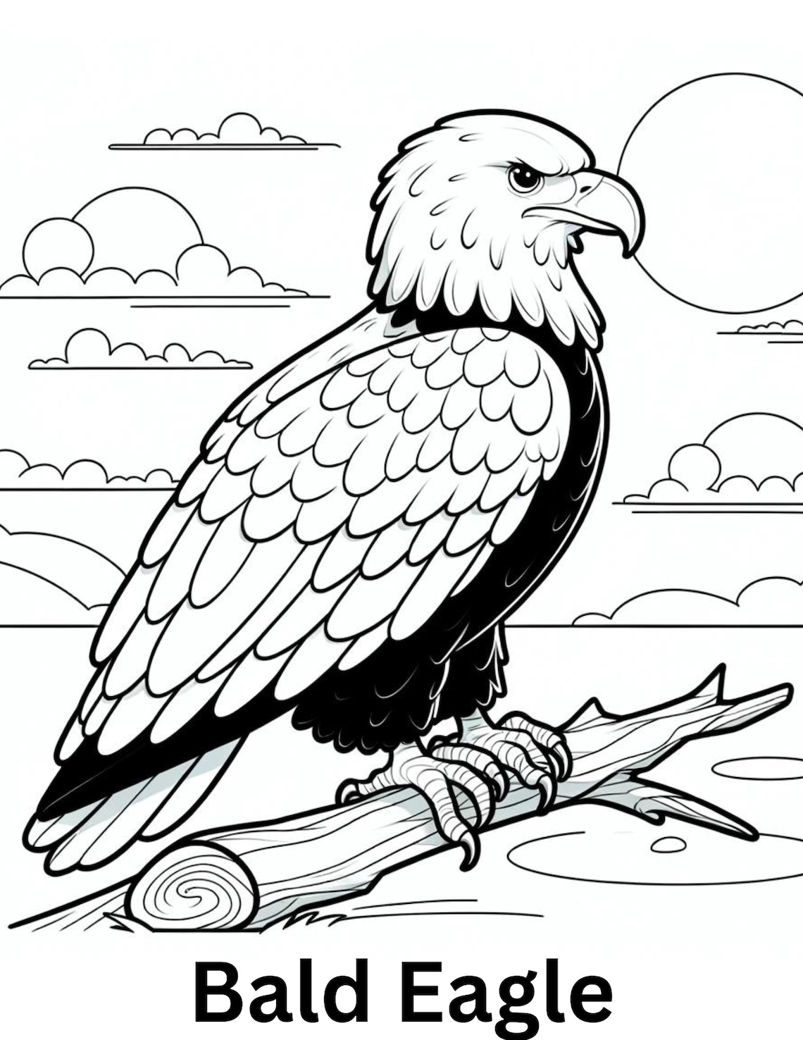 10 Bird Coloring Pages - Etsy