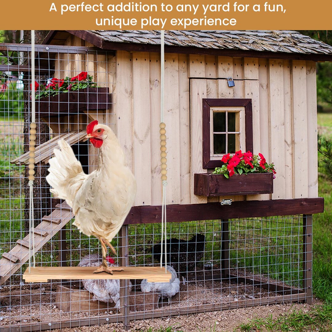 Chicken Swing for Hens in Coop - Etsy
