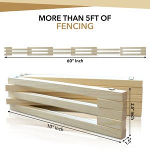 Wooden Folding Toy Fence Gift for Children - Etsy