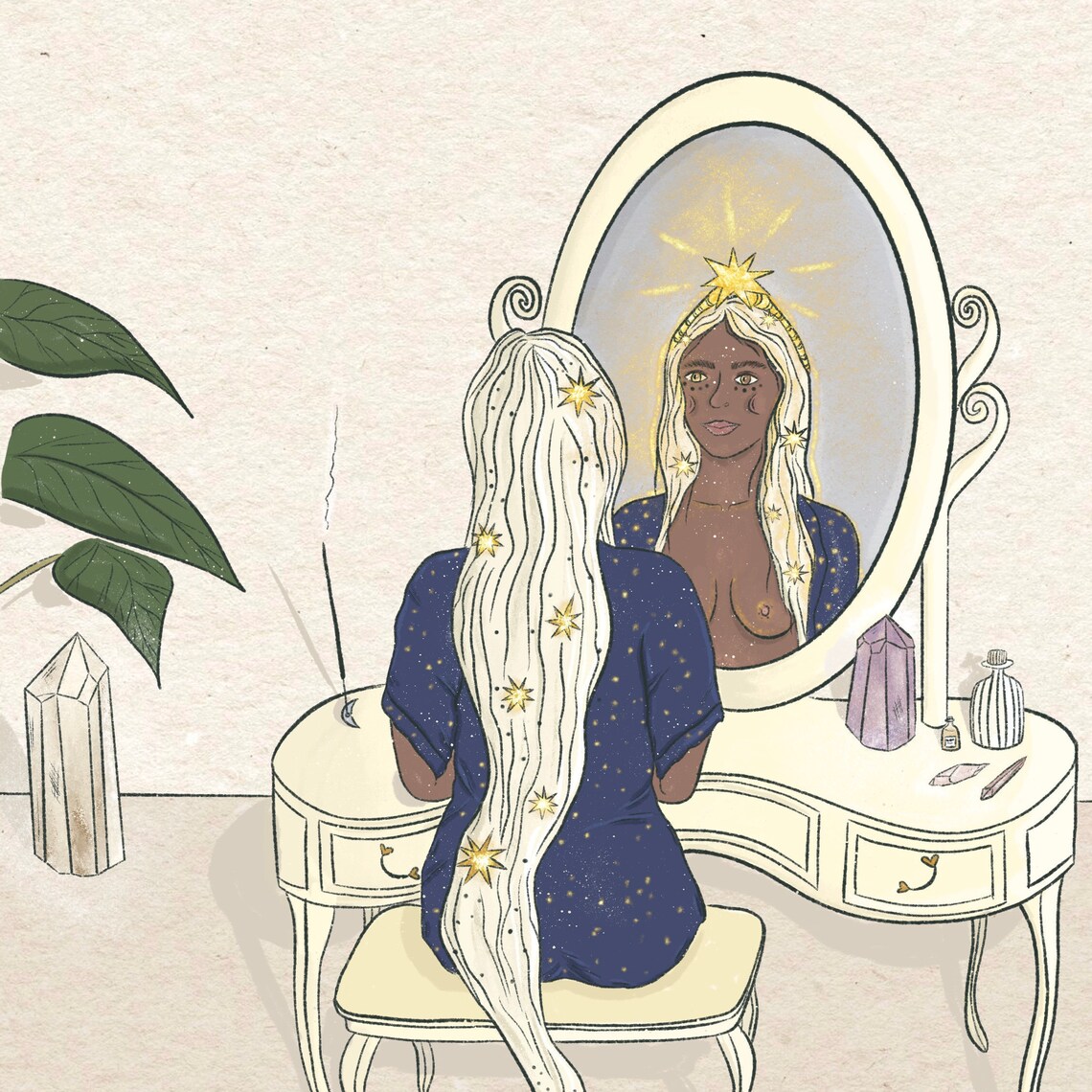 I Am Divine Print Divinity in Human Form Universal Energy - Etsy