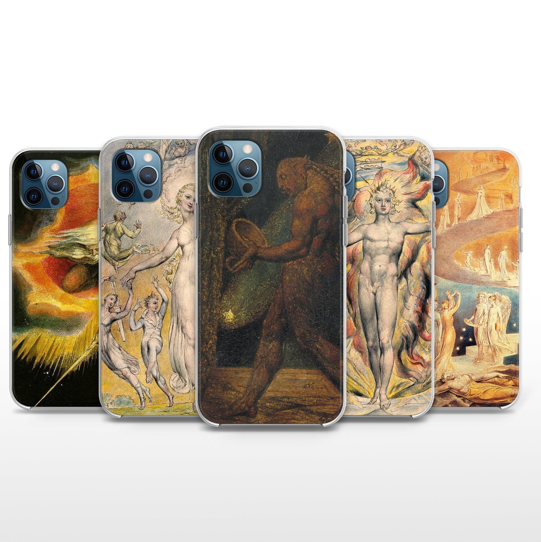 Blake Phone Case Symbolism Cover for iPhone 8 SE Xs Xr 11 | Etsy