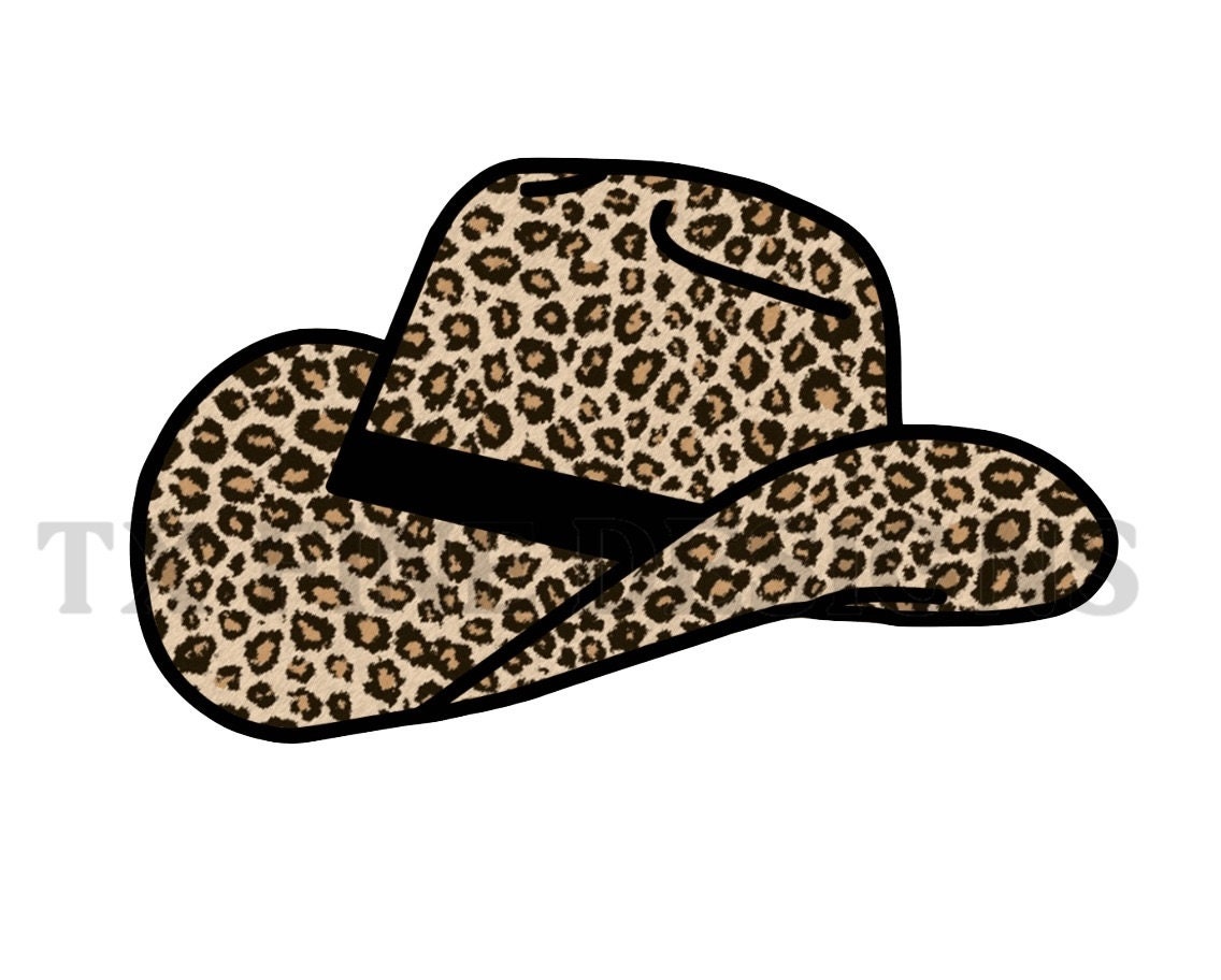 Cowboy Hat Digital Download, Western Digital Cardstock, Digital File ...