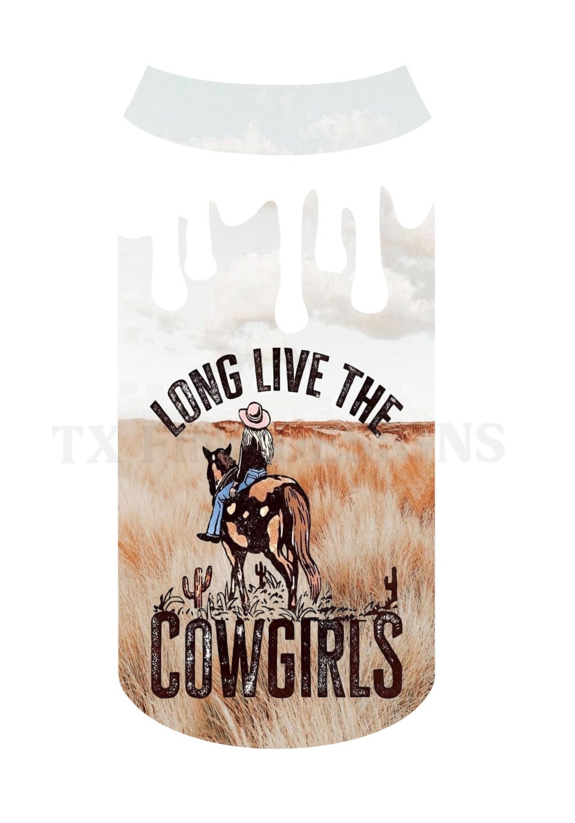 Western Drip Can Digital Cardstock, Digital Download, Digital Files - Etsy