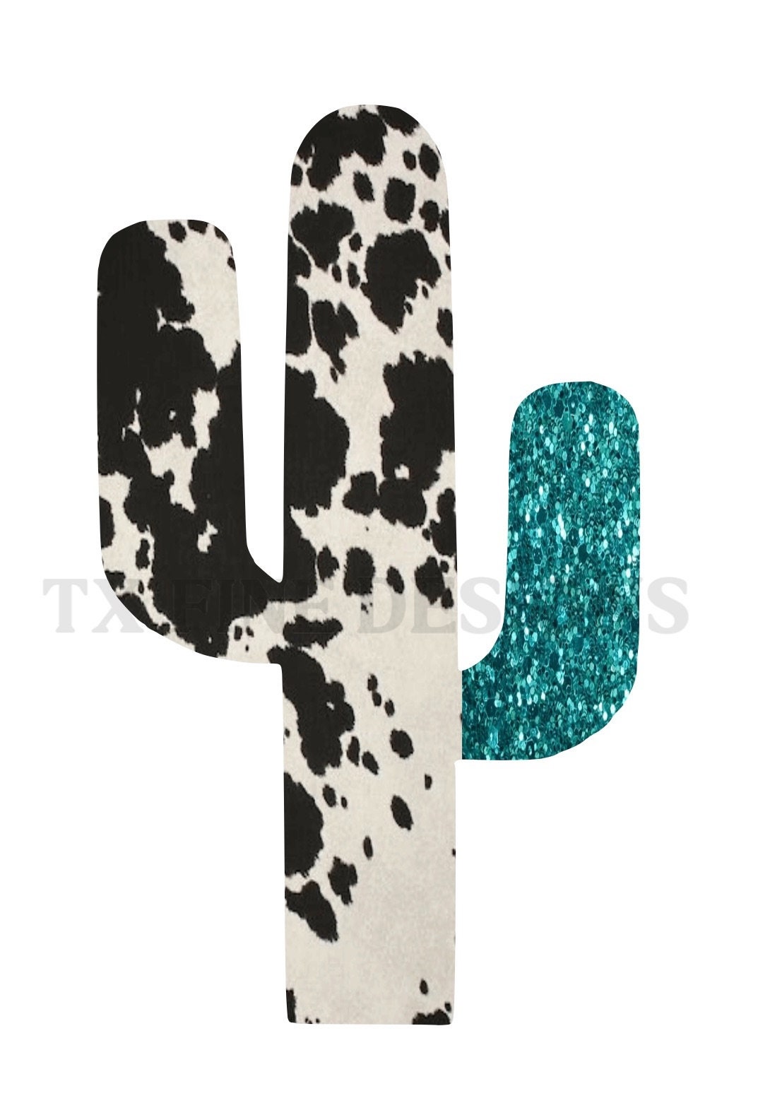 Western Cactus Cardstock, Digital Download, Digital Cardstock, Cactus ...