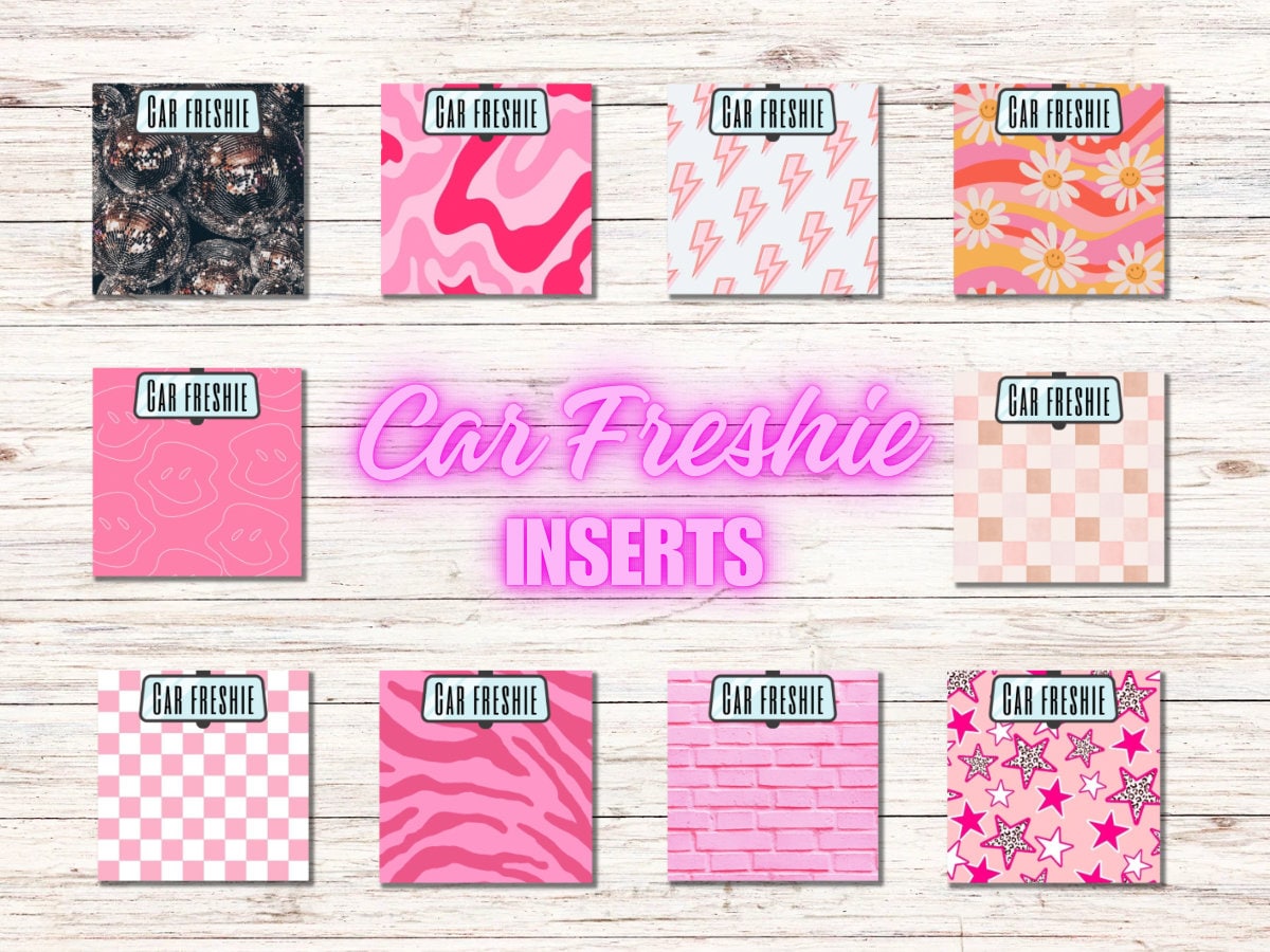 Car Freshie Bag Inserts, Digital Download, Digital Inserts - Etsy