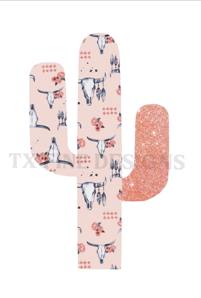 Western Cactus Cardstock, Digital Download, Digital Cardstock, Cactus ...