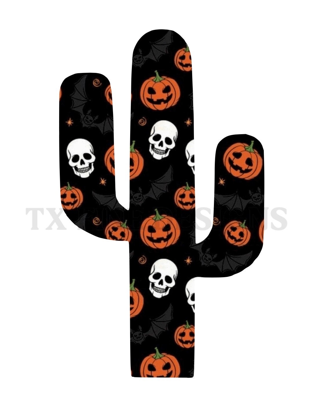 Halloween Cactus Cardstock Digital Download Digital - Etsy