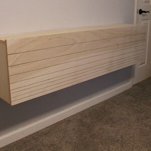 Floating Media Console and Storage Unit - Etsy