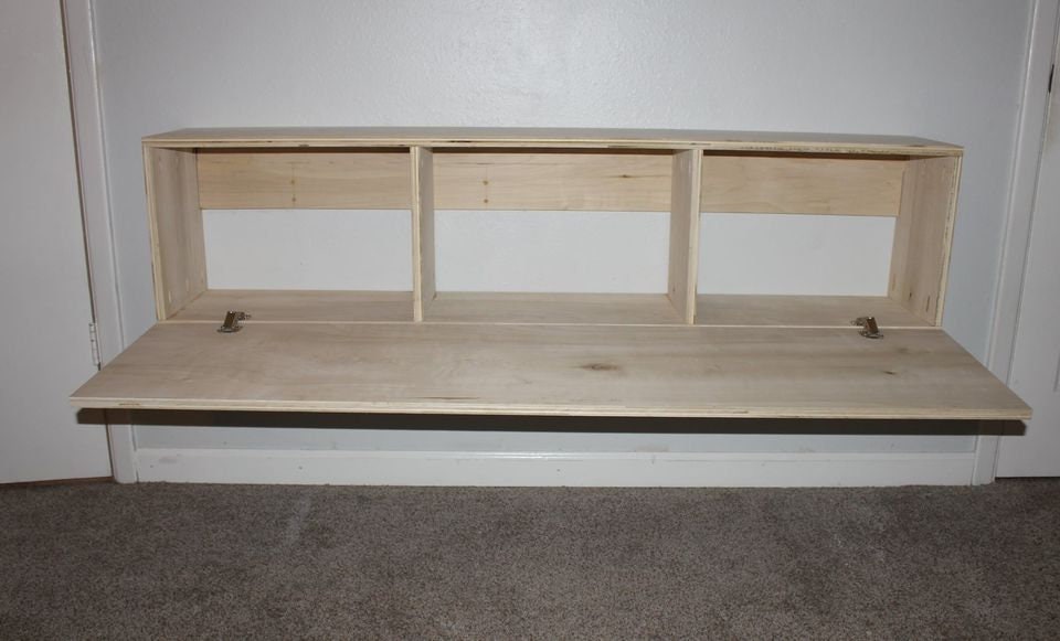 Floating Media Console and Storage Unit - Etsy Canada