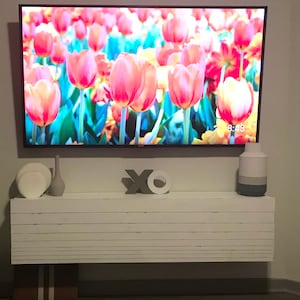 Floating Media Console and Storage Unit - Etsy