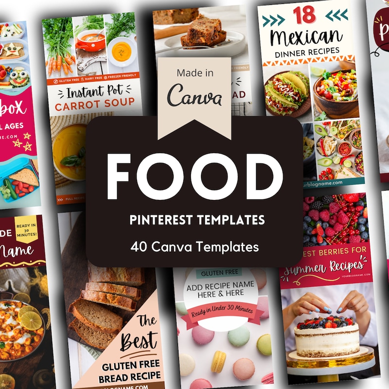 Food Blog Logo - Etsy